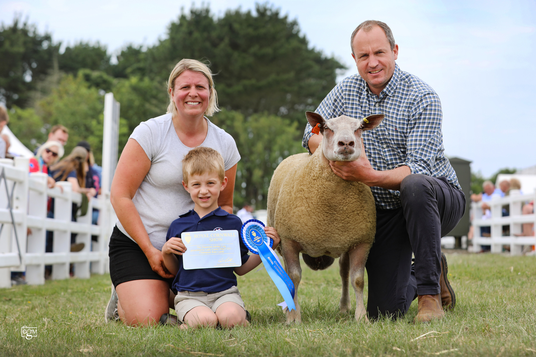 A triple win of interbreeds at Royal Cornwall Show – Charollais Sheep ...